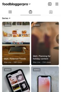 How Food Bloggers Can Use Instagram Live - Food Blogger Pro