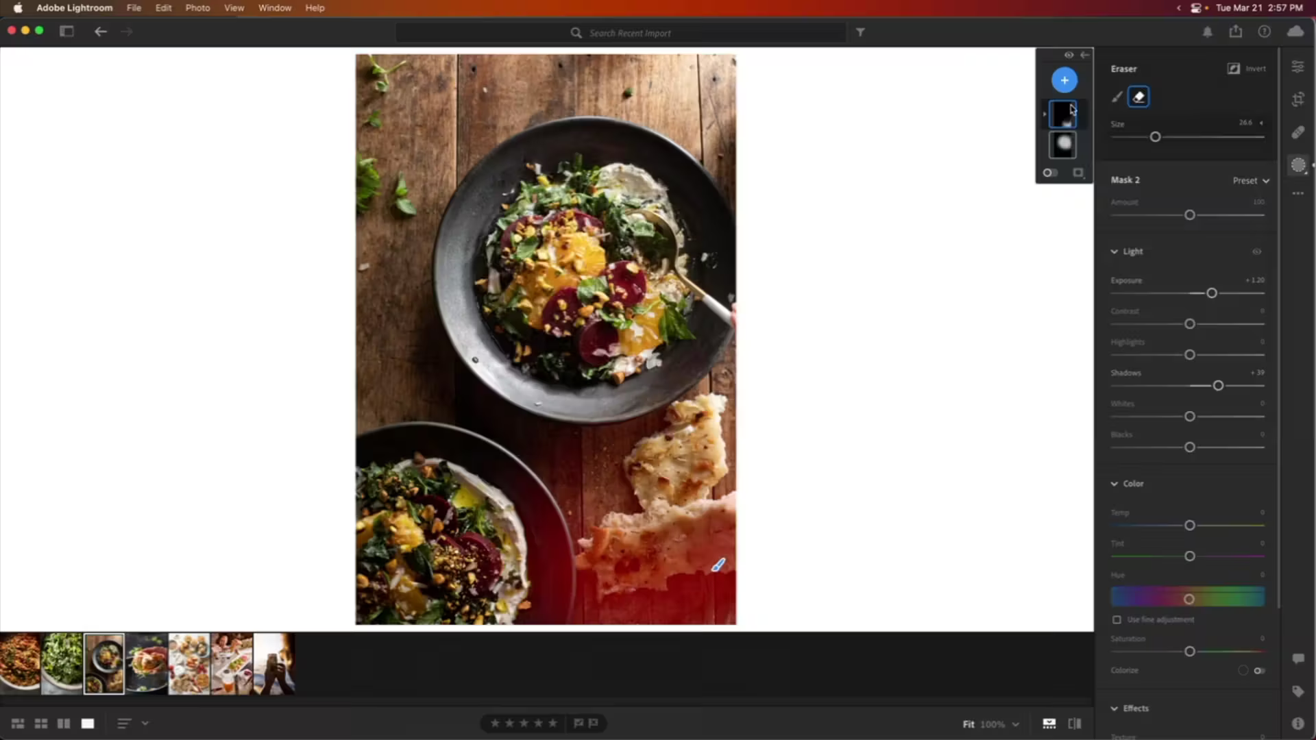 Editing in Lightroom - Food Blogger Pro